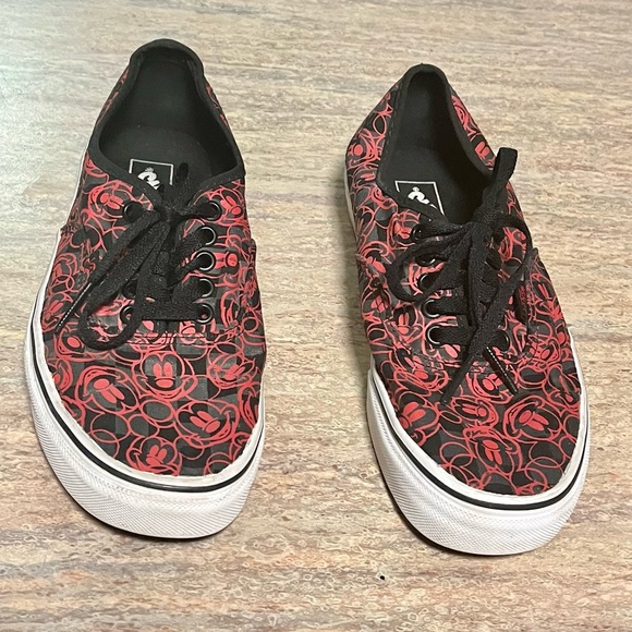 Vans | Shoes | Vans X Disneys Mickey Mouse Sneakers | Poshmark
